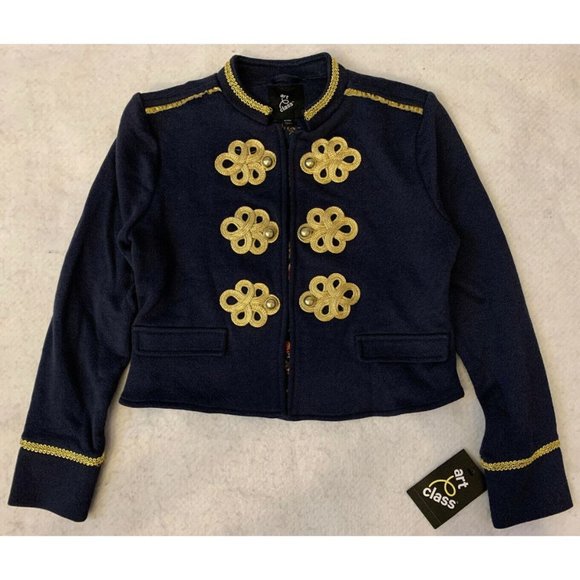 art class | Jackets & Coats | Girls Military Style Jacket Blazer Sz M 7 ...